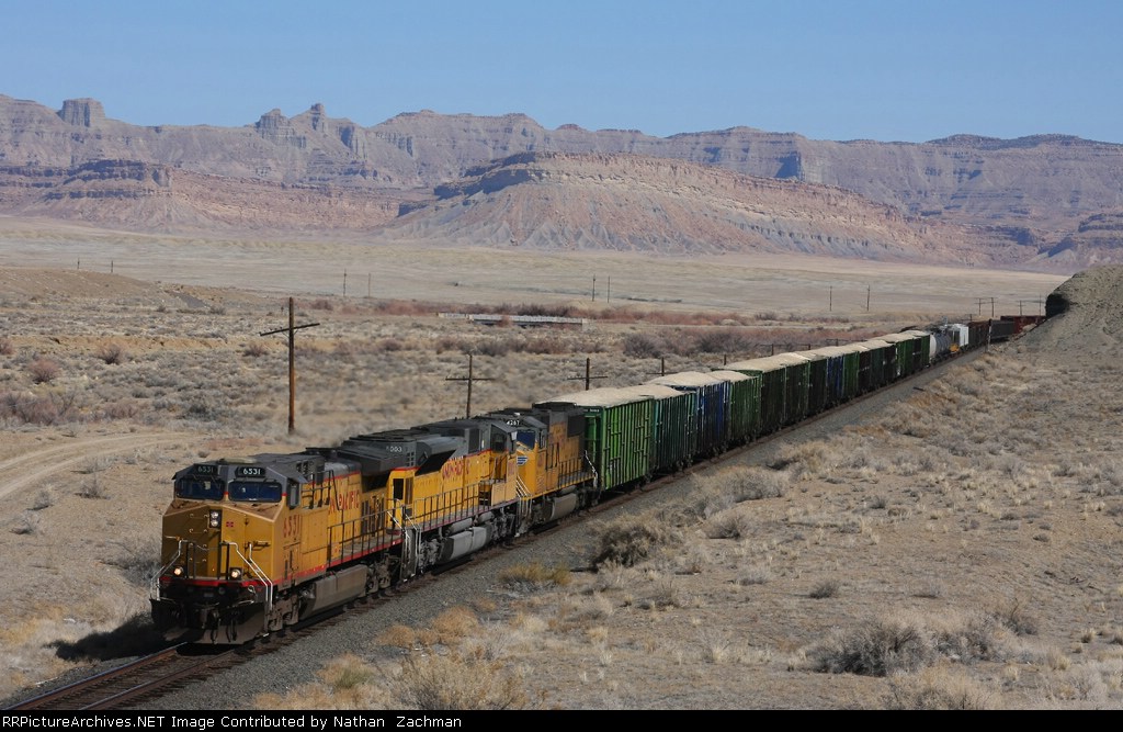 UP North Yard to Roper freight